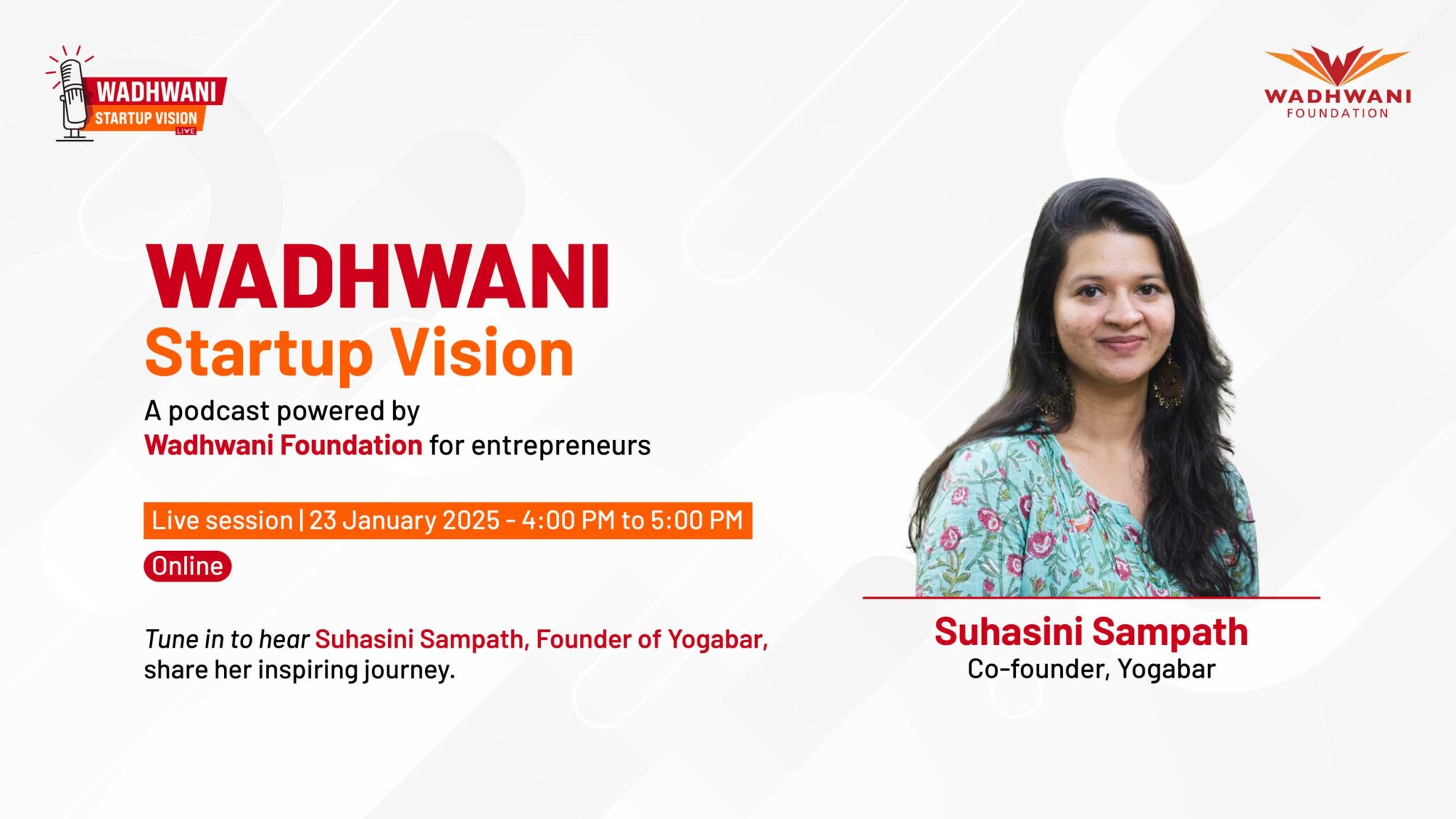 Startup Vision - Wadhwani Foundation
