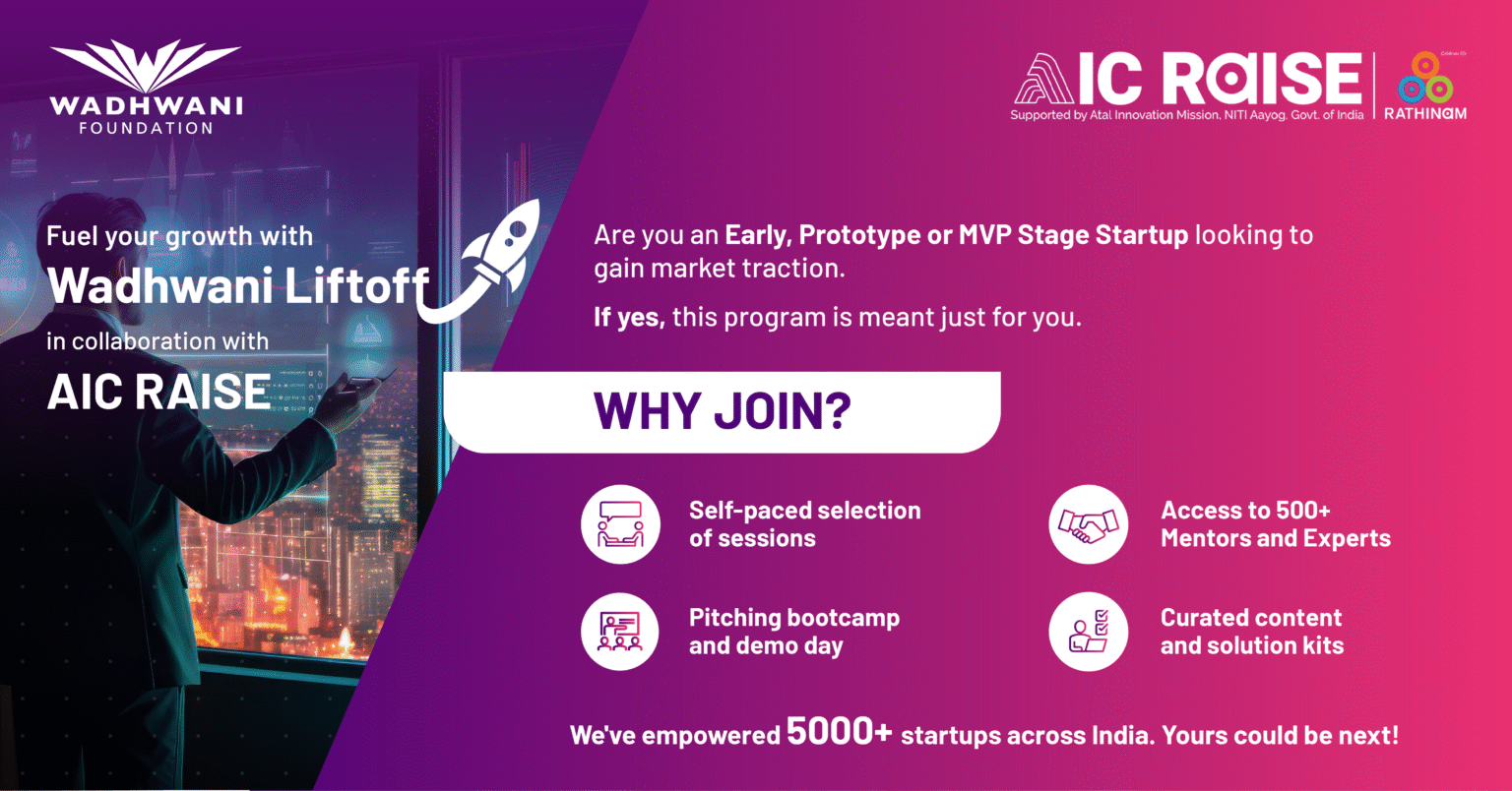 AIC RAISE - Wadhwani Foundation